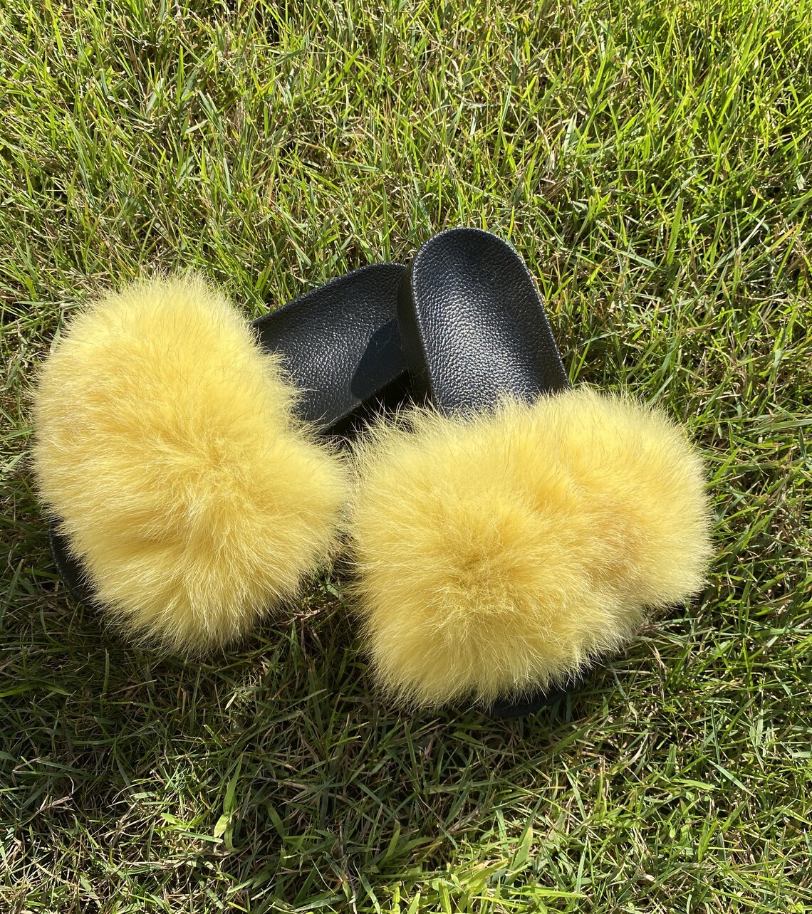 Genuine Fur Slippers Real Arctic Fox Fur Slippers Soft Fur - Etsy
