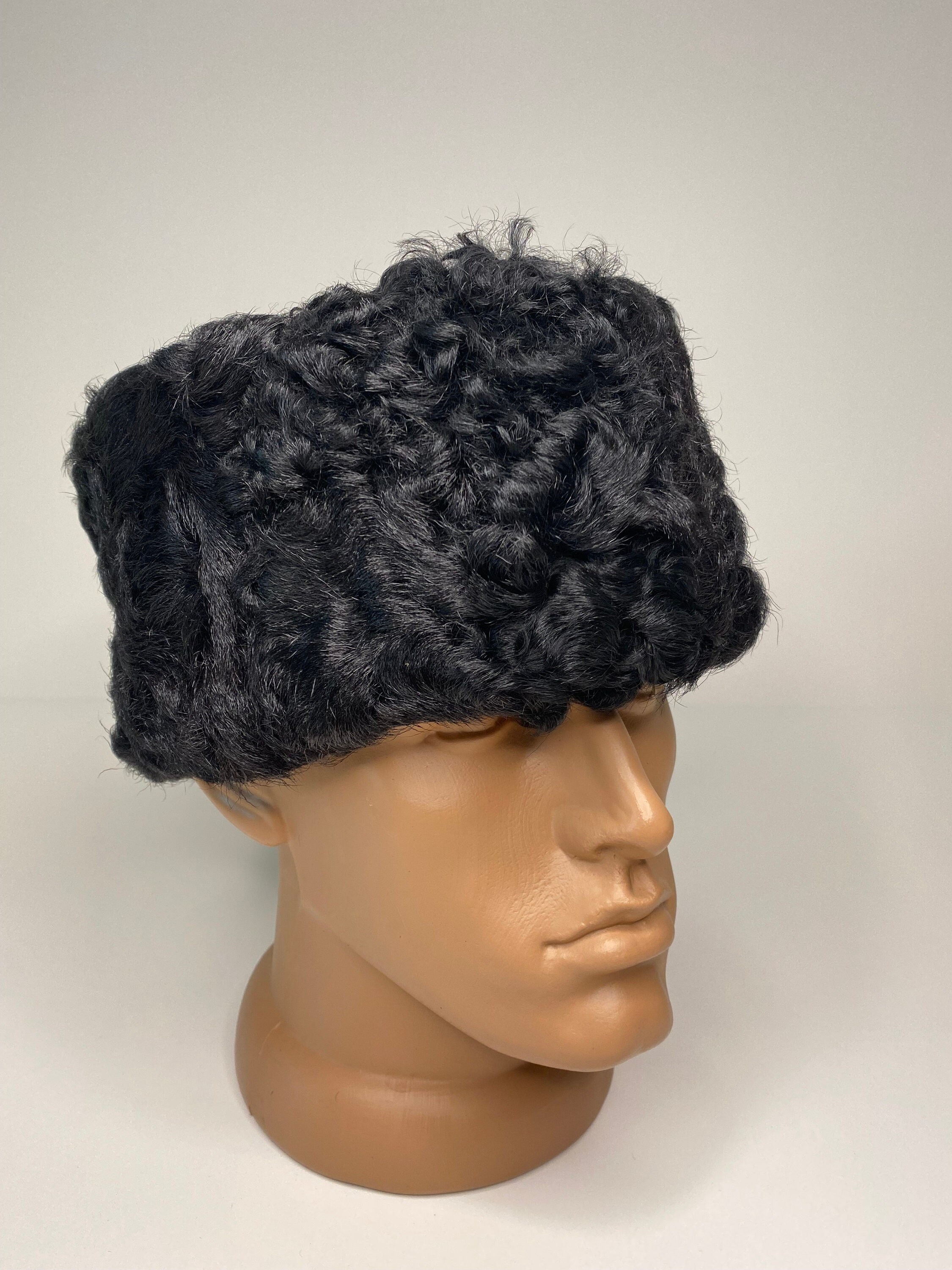 Papakha Kubanka Natural Fur Karakul Hat Winter Cap Real Sheepskin Hat ...