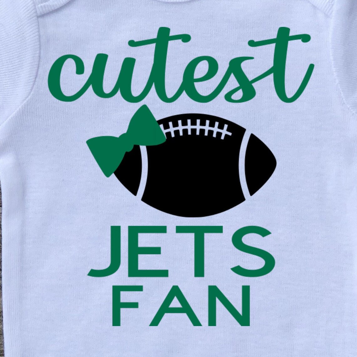 NY Jets Onesie NFL Onesie - Etsy