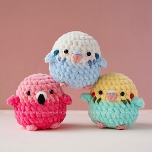 Bundle 12 in 1, No Sew Patterns, Crochet Birds, English, French ...