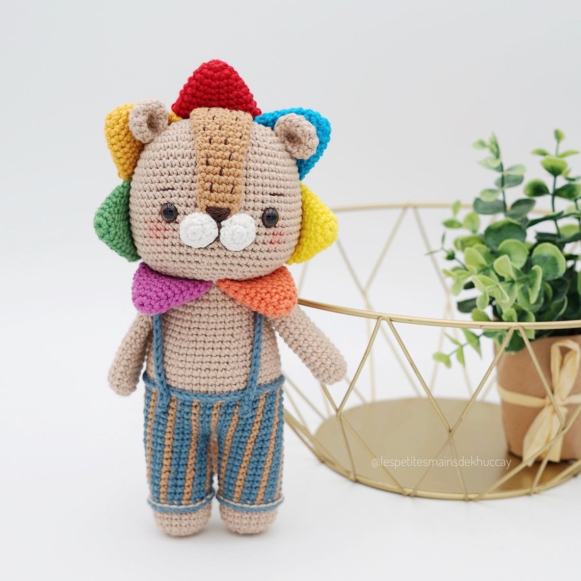Jojo the Lion - Crochet Tutorial (french/english/vietnamese), PDF ...