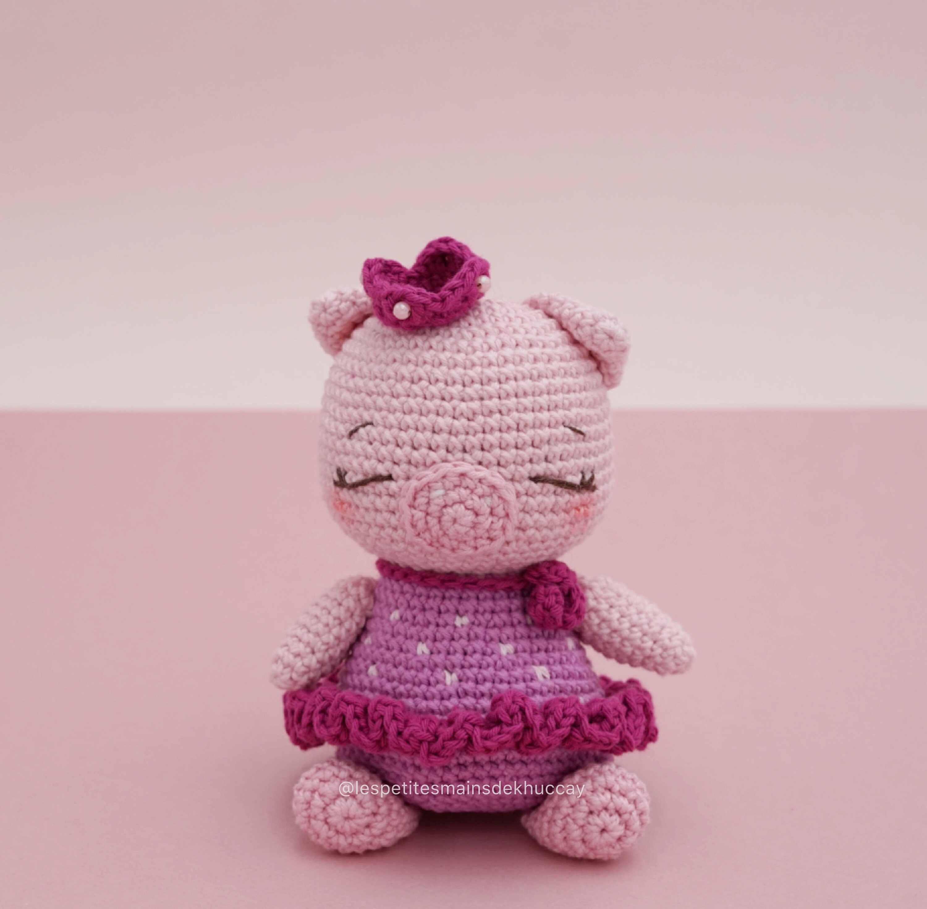 CROCHET PATTERN AMIGURUMI: Pi and Po (english/français/espanol/tieng ...