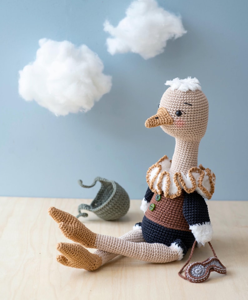Remy the Ostrich, Crochet Tutorial (french, English, Vietnamese ...