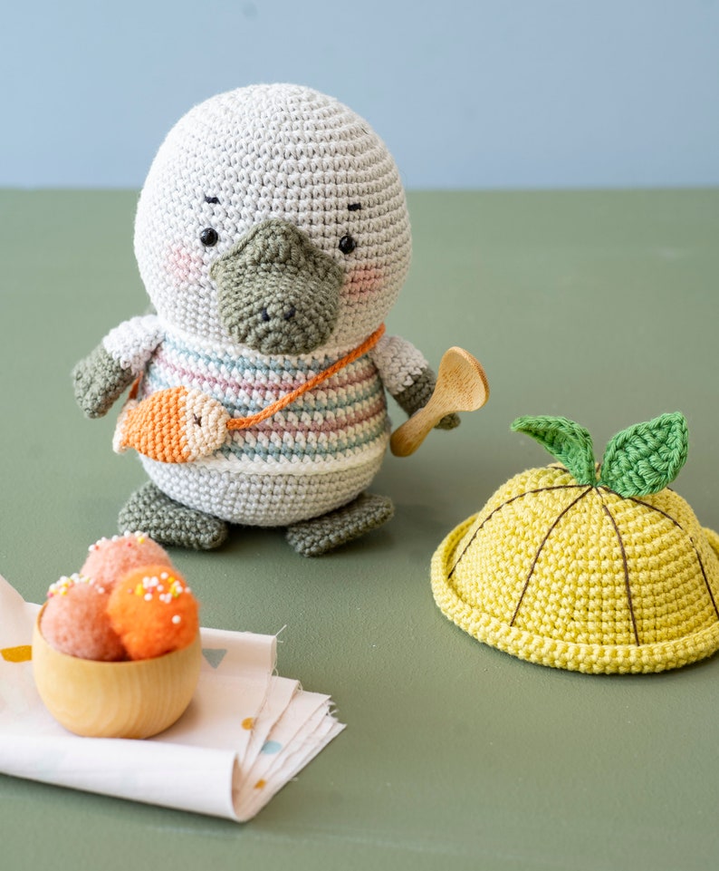 Onni the Platypus - Crochet Tutorial (french/english/vietnamese), PDF ...