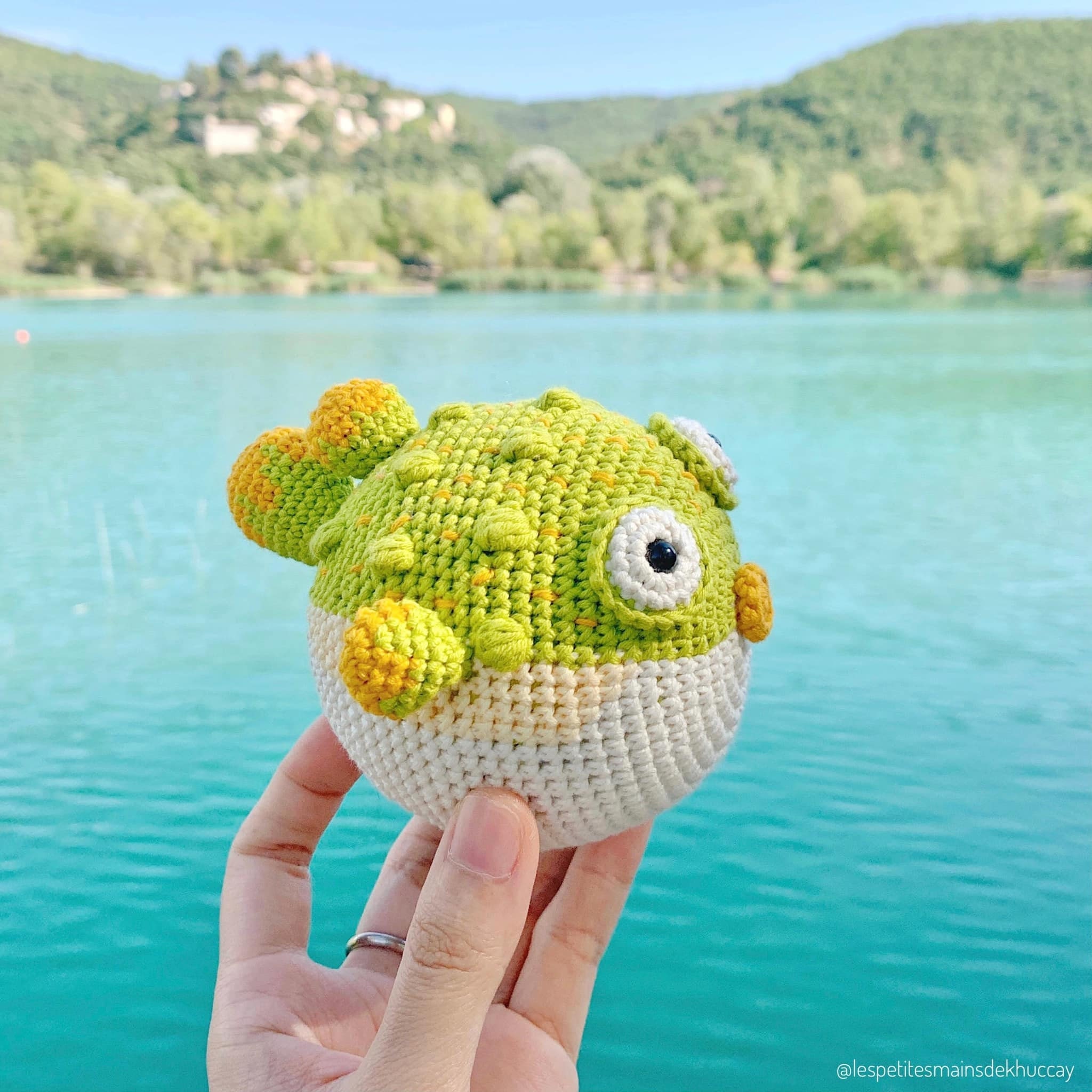 CROCHET PATTERN : Fluffy the Puffer Fish amigurumi Fish - Etsy