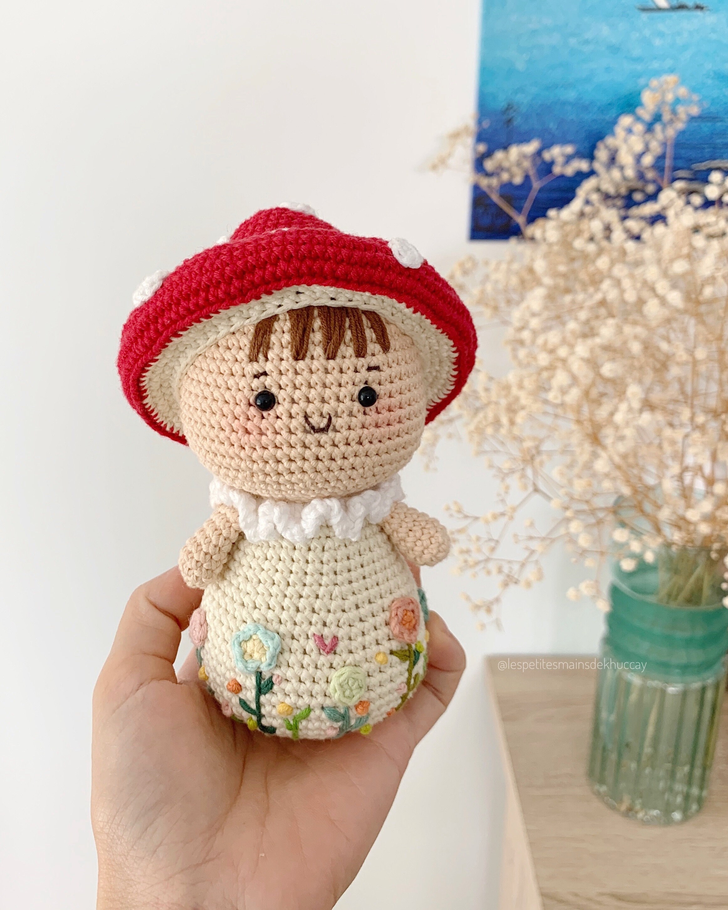 Heina the Mushroom - Crochet Tutorial (french/english/vietnamese), PDF ...