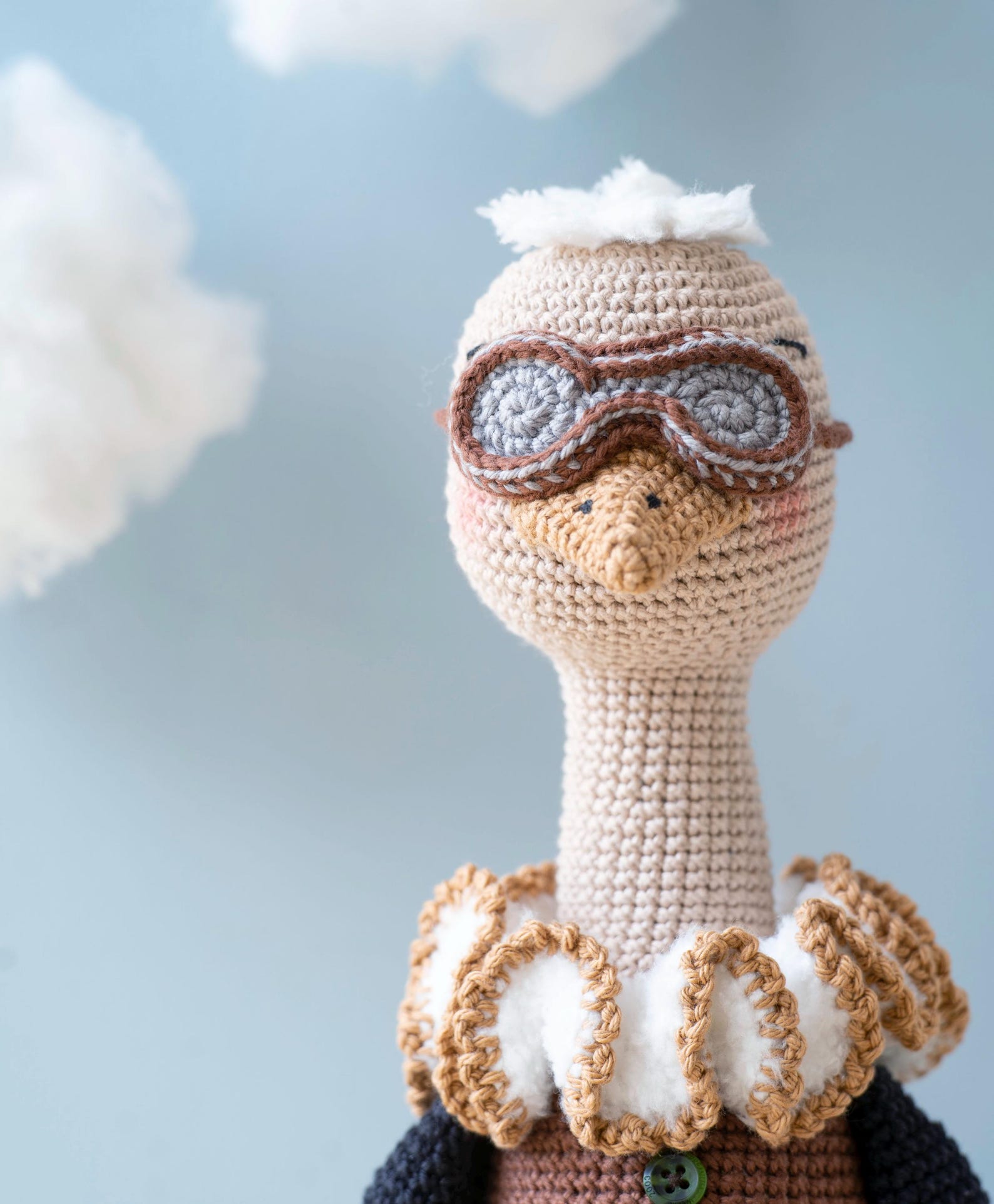 Remy the Ostrich, Crochet Tutorial (french, English, Vietnamese ...