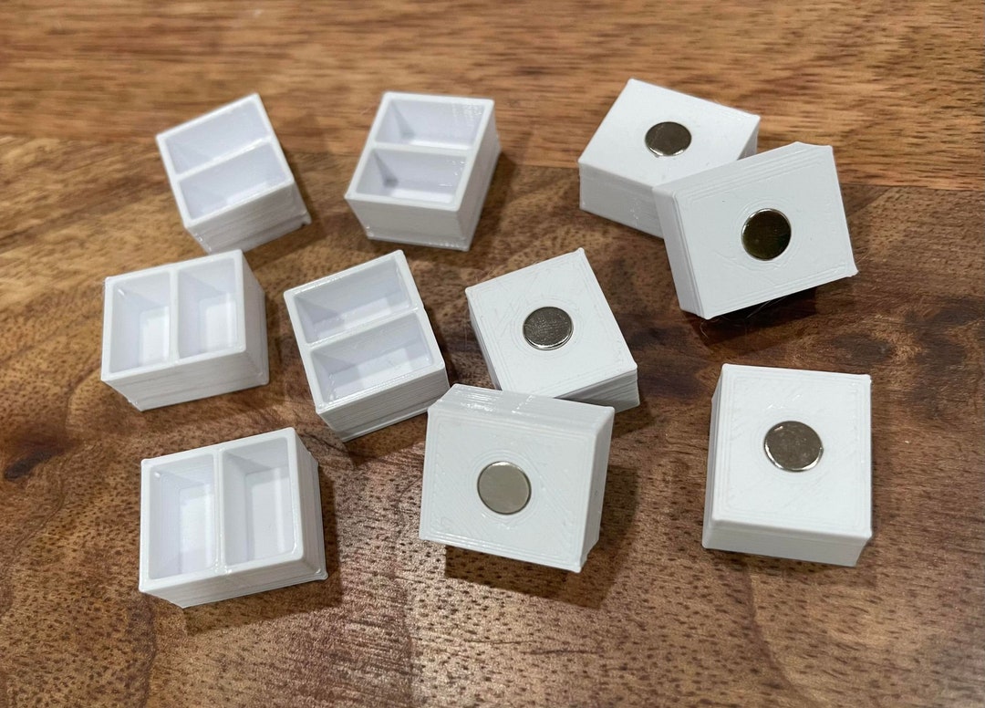 Premium Split Half-pans 20 Magnet Embedded - Etsy