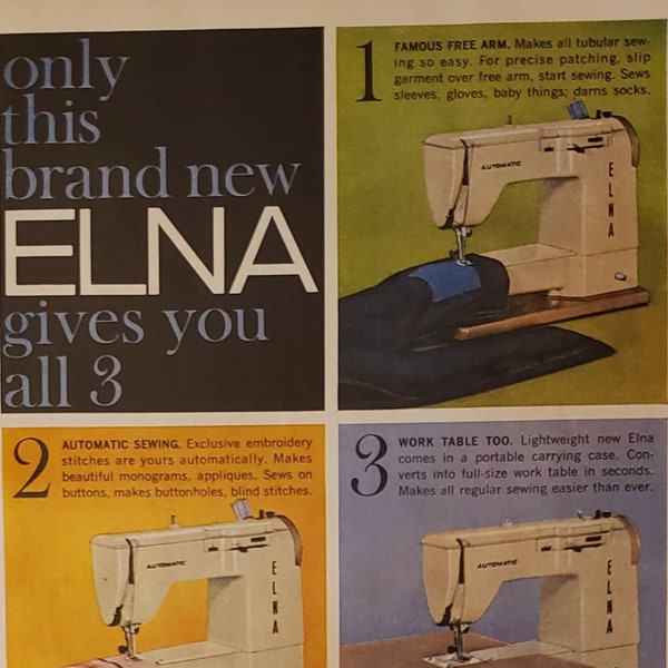 Sewing Machine Ads - Etsy