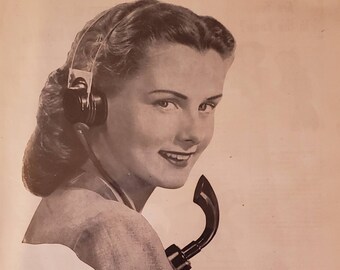 Bell Telephone Operator - Etsy