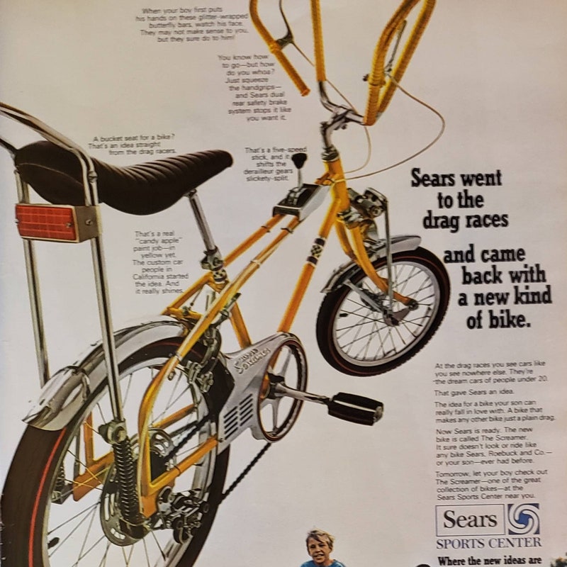 Vintage Bicycle Ad - Etsy