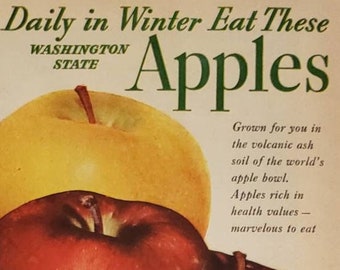 Apples Washington - Etsy