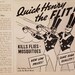 1938 Various Ads FLIT Fly Insect Killer Ken-l-ration Dog Food Kerr ...