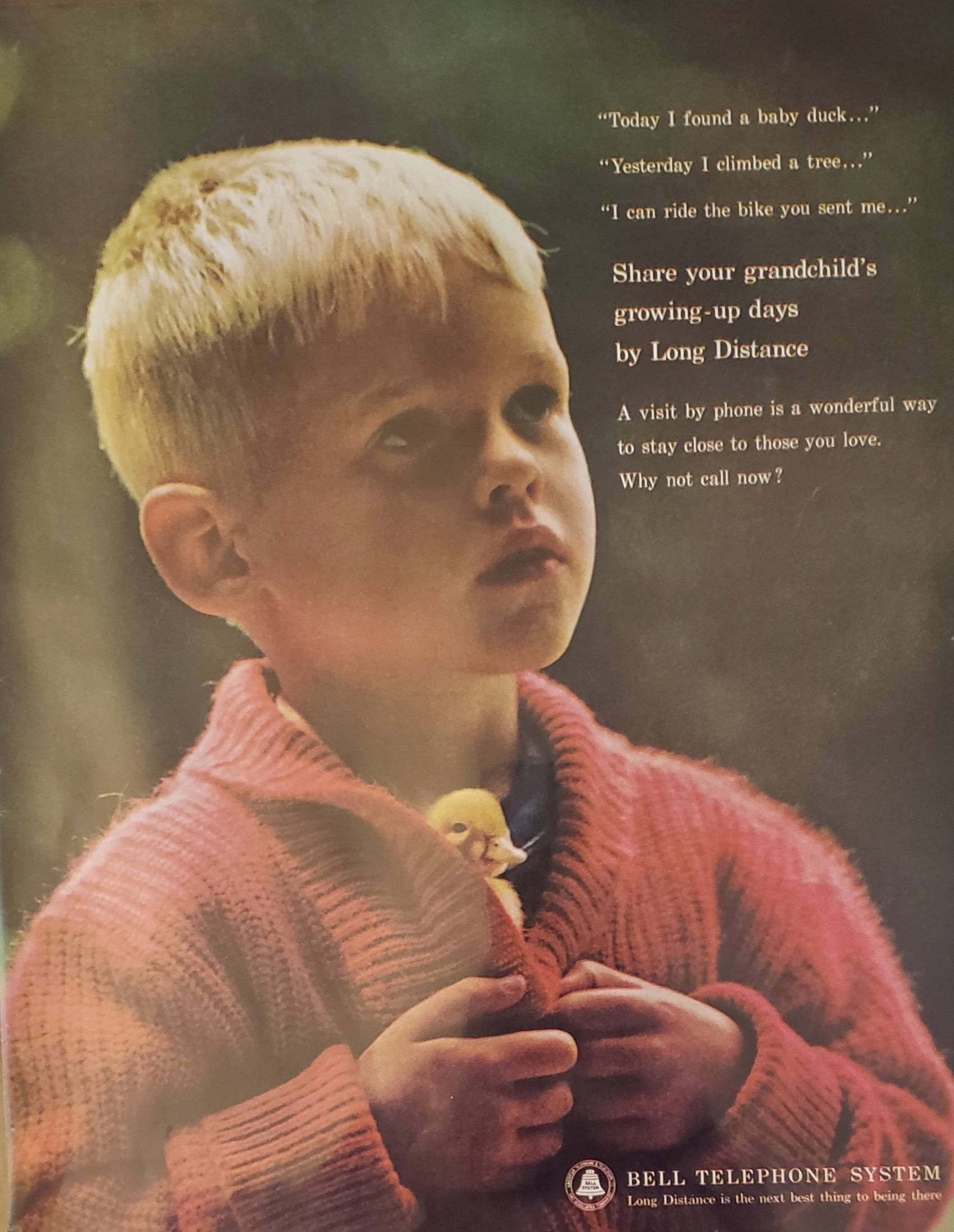 1963 BELL TELEPHONE SYSTEM Long Distance Phone Call Telecommunications ...