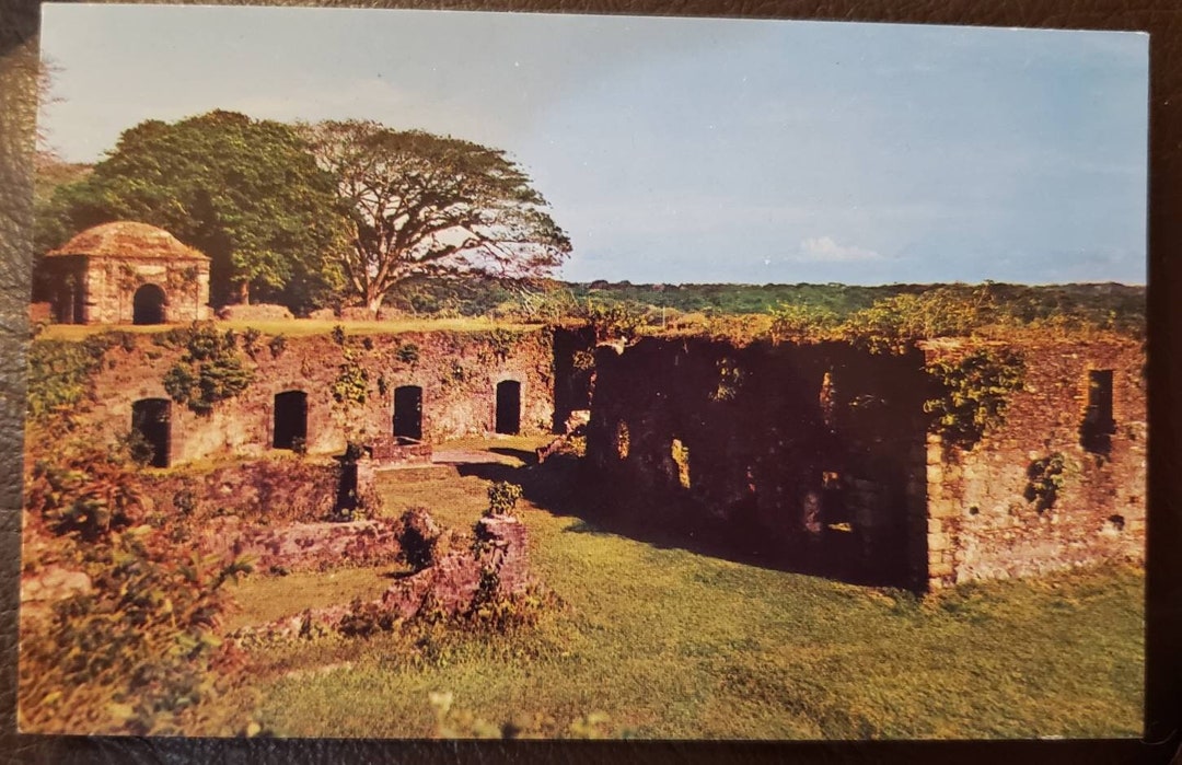 PANAMA Ruins of Fort San Lorenzo Vintage Post Card - Etsy
