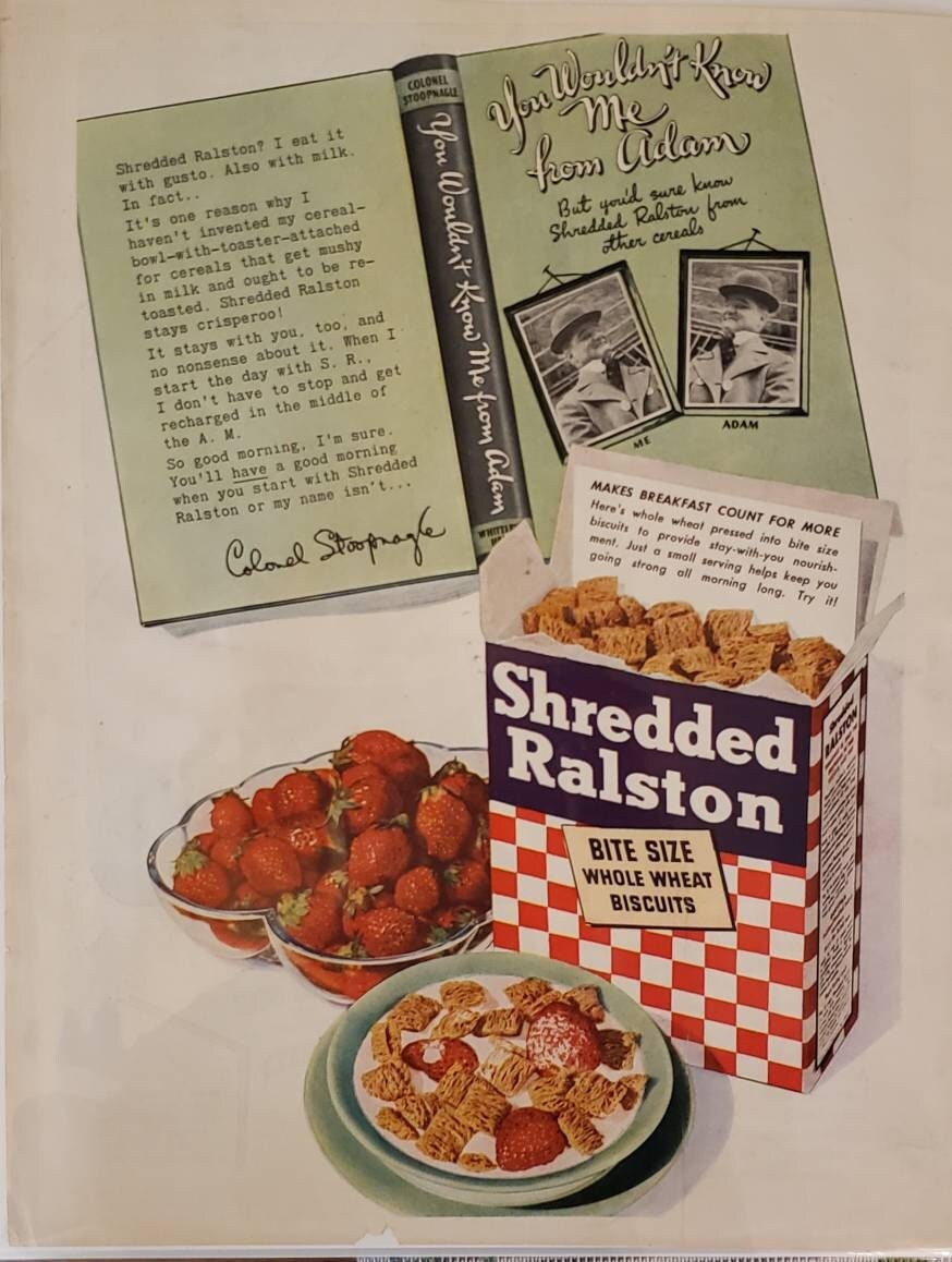 Shredded Ralston - Etsy