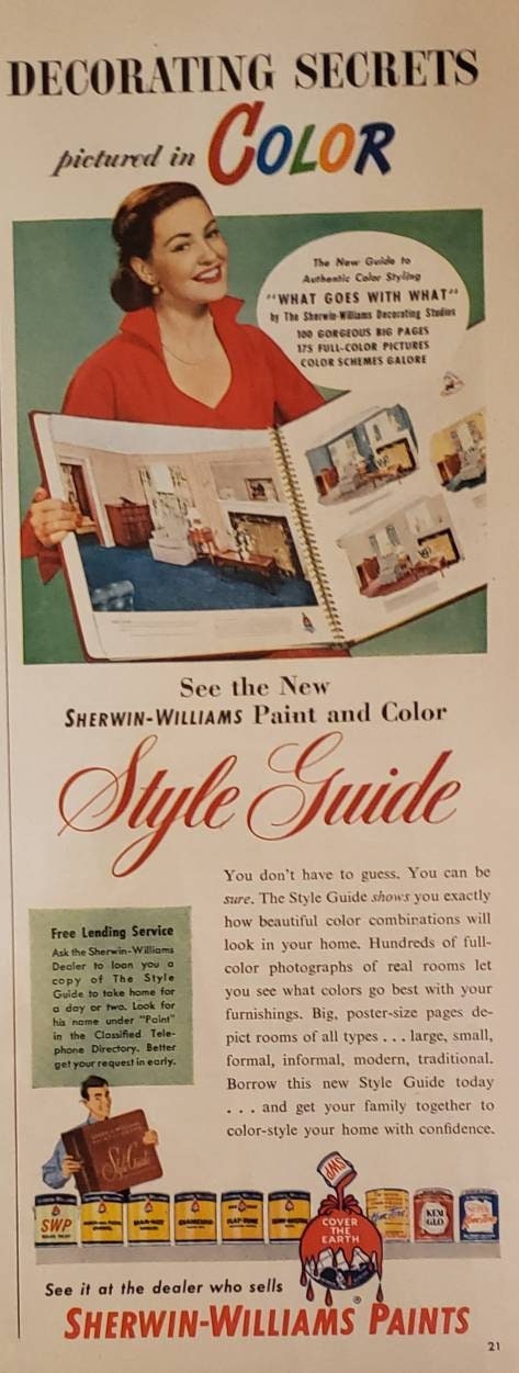 Vintage Sherwin Williams Paint Colors