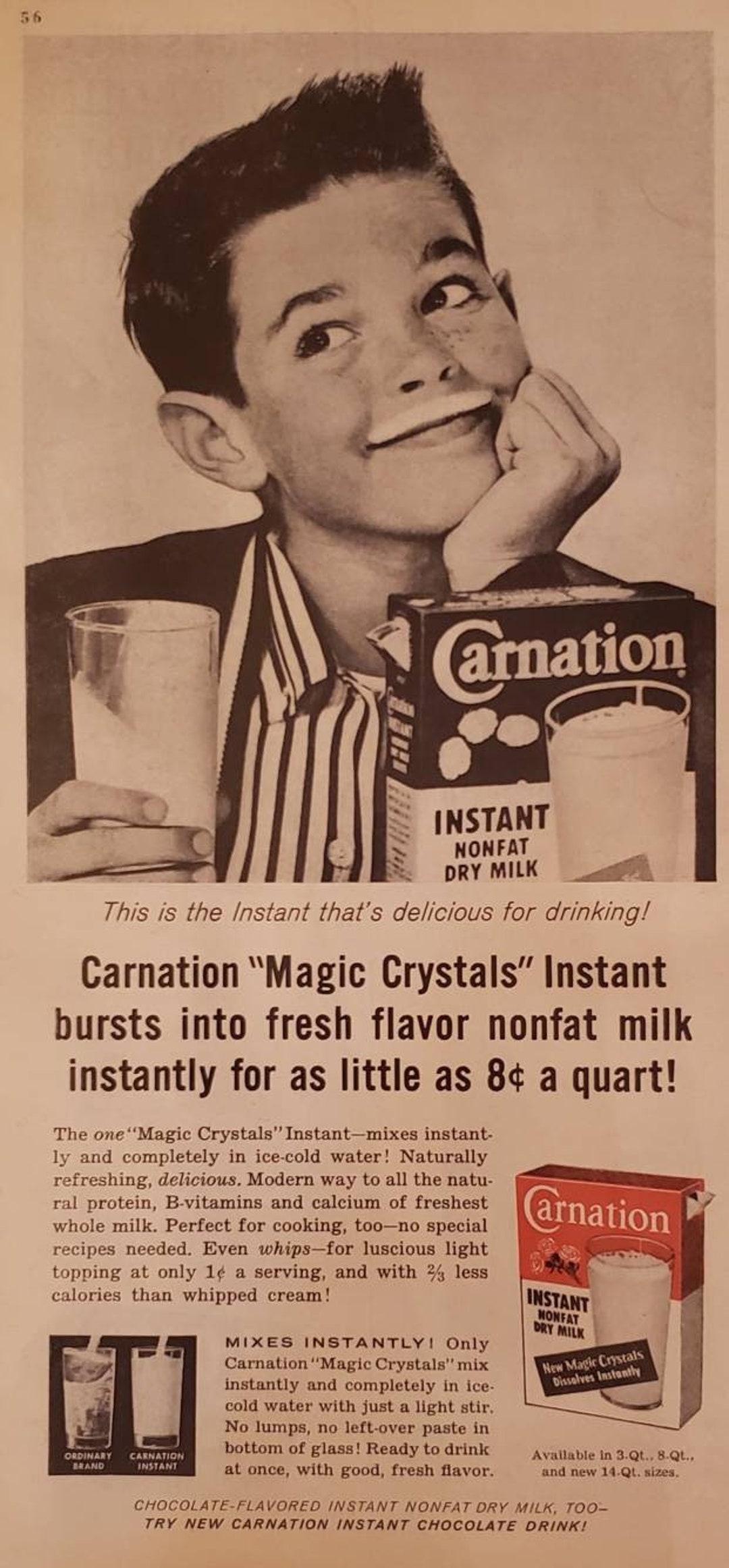 Carnation Powdered Milk Nestle Carnation Nonfat Instant Dry Milk