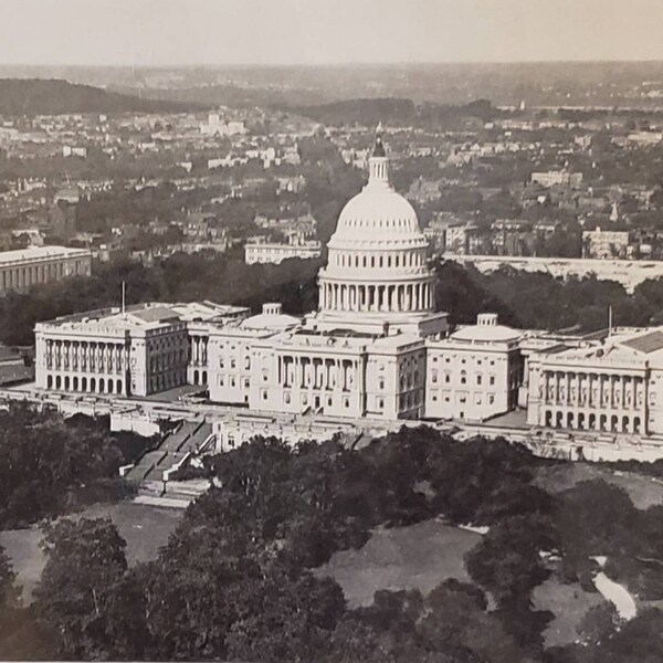 Antique Photo of Washington Dc - Etsy