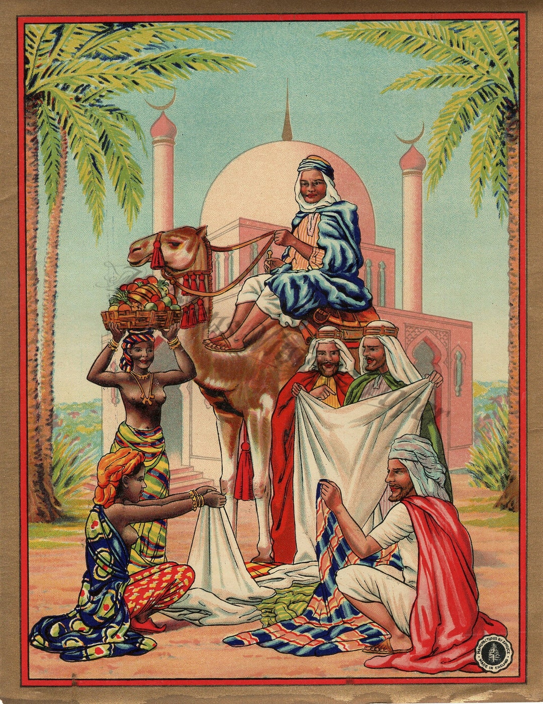 Instant Digital Download CAMEL LABEL Middle East Desert Vintage Digital ...