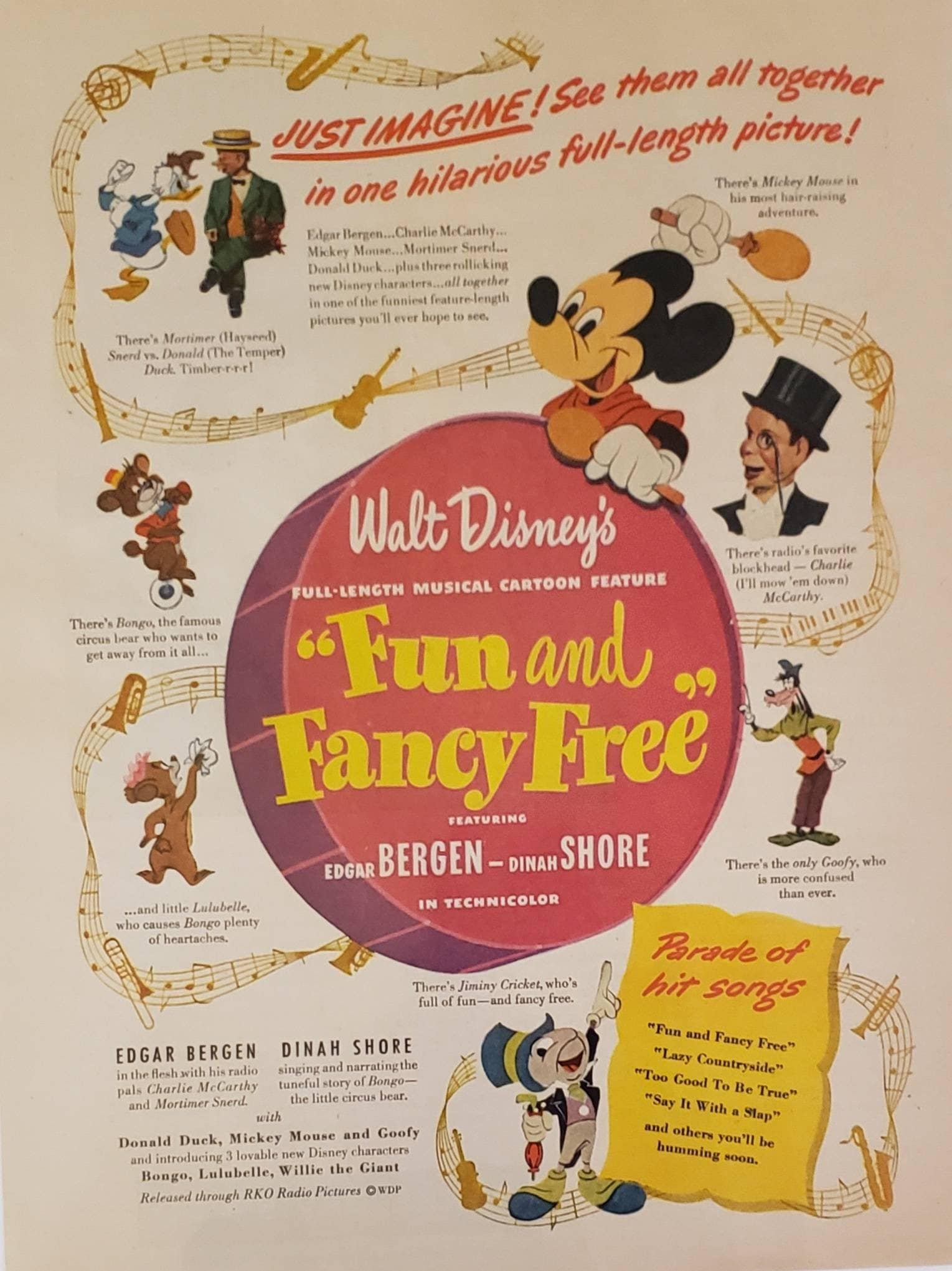 Fun And Fancy Free Poster