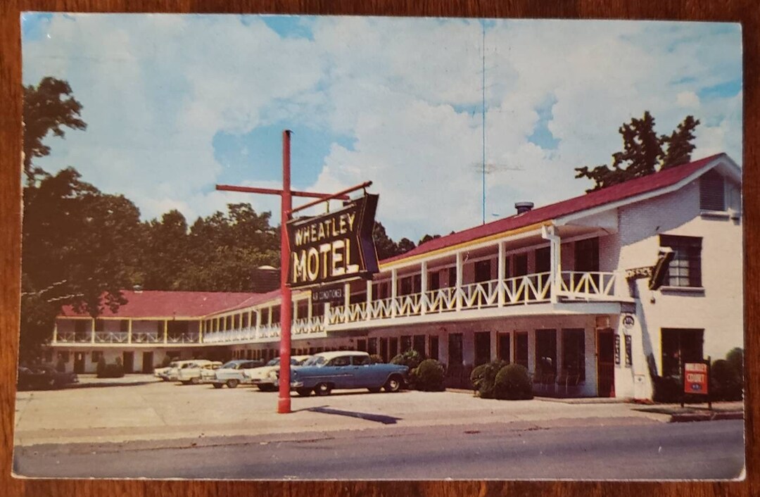 WHEATLEY HOTEL Hot Springs National Park Arkansas Vintage Post Card - Etsy