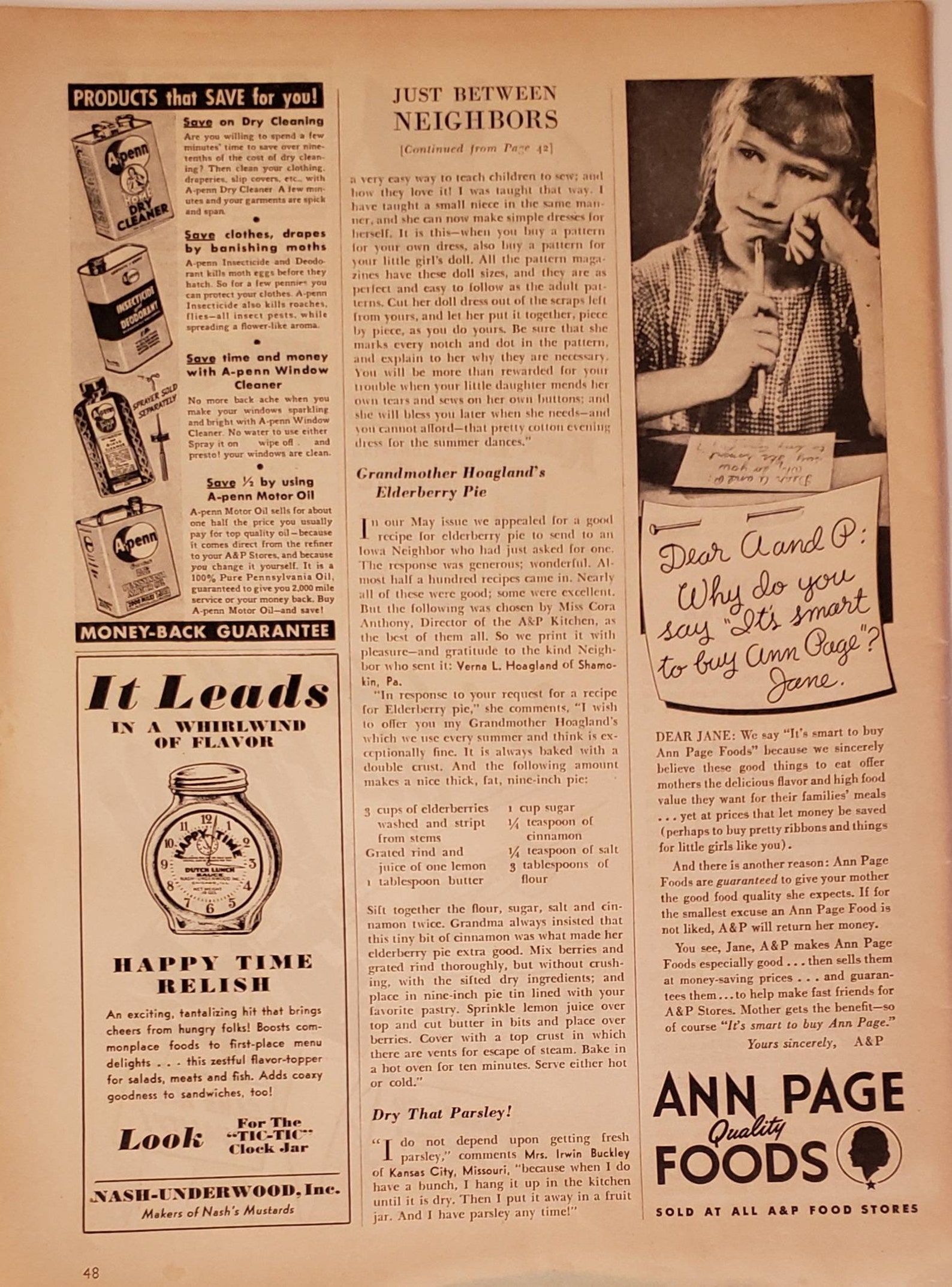 1938 Various Ads FLIT Fly Insect Killer Ken-l-ration Dog Food Kerr ...
