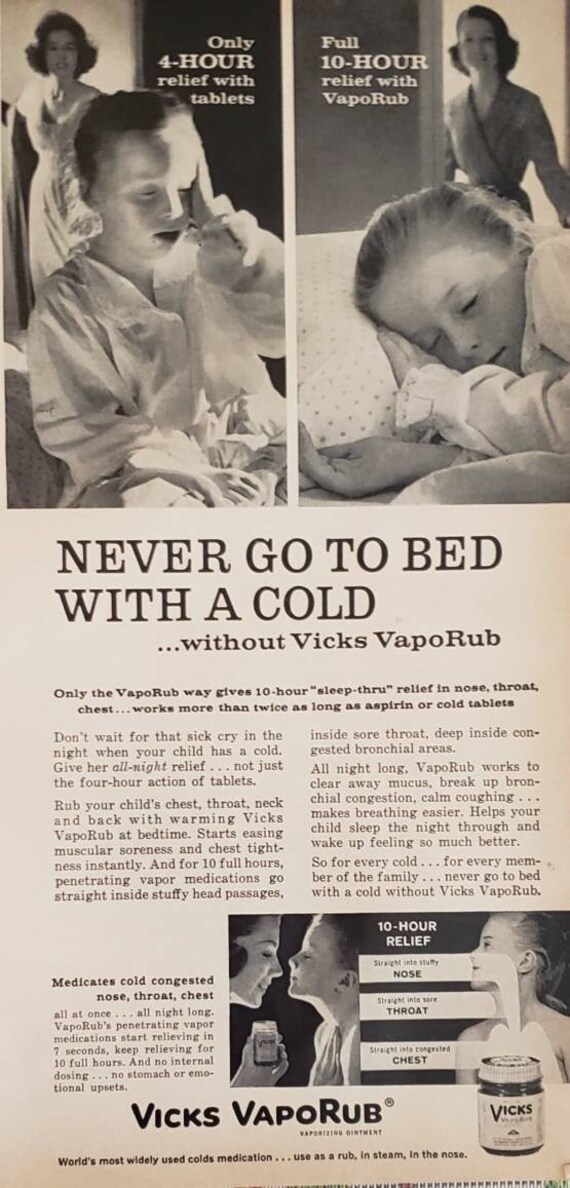 Cold Medication Advertisement