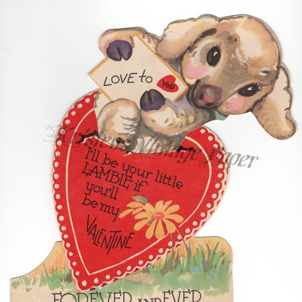 Vintage Valentine Cards - Etsy