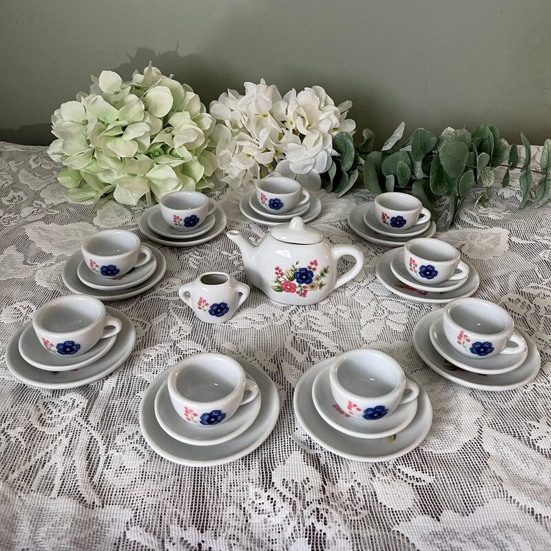 Mini Tea Set - Etsy