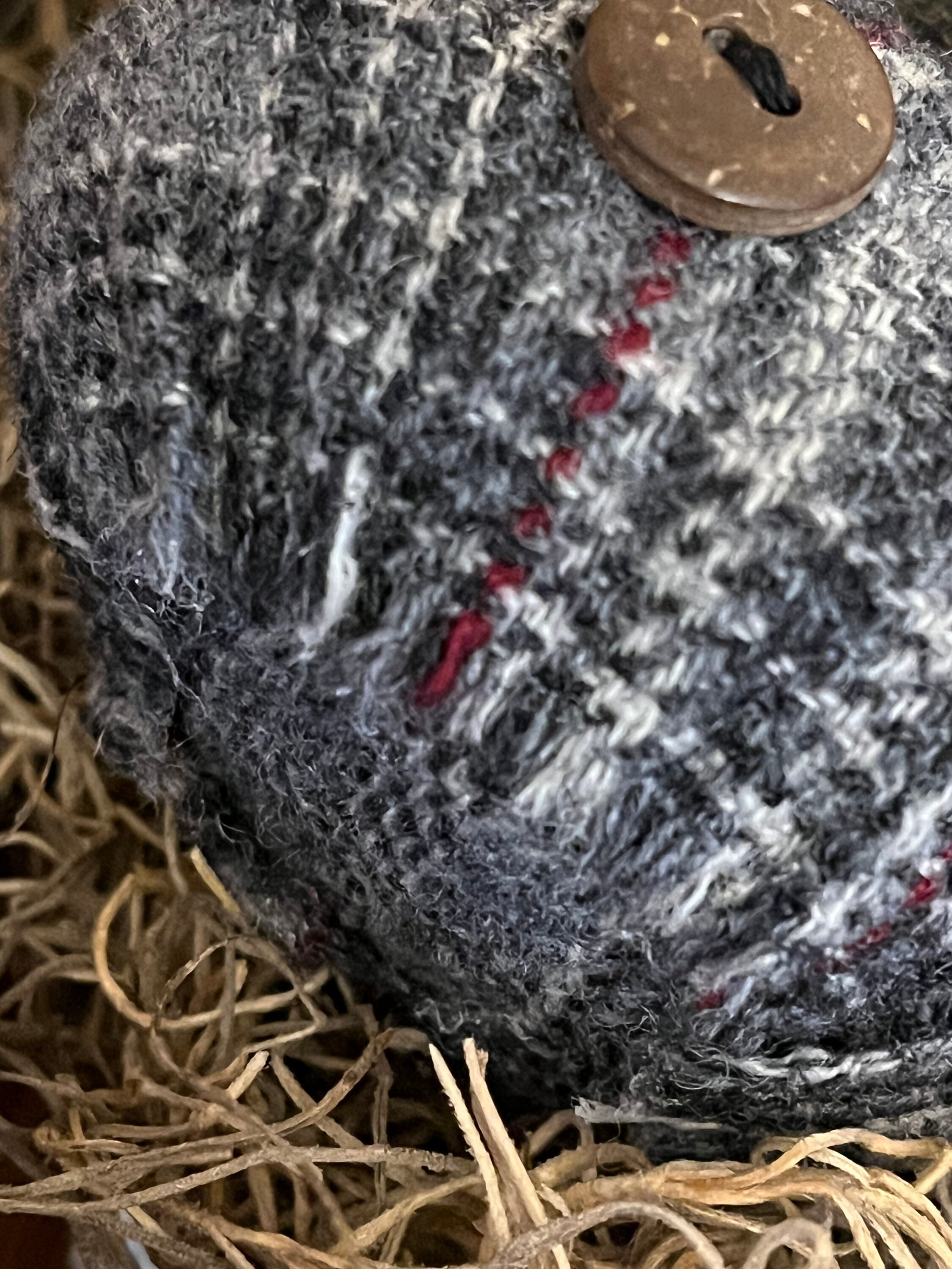 6 Handmade Primitive Farmhouse Rag Eggs-fabric Wrapped - Etsy