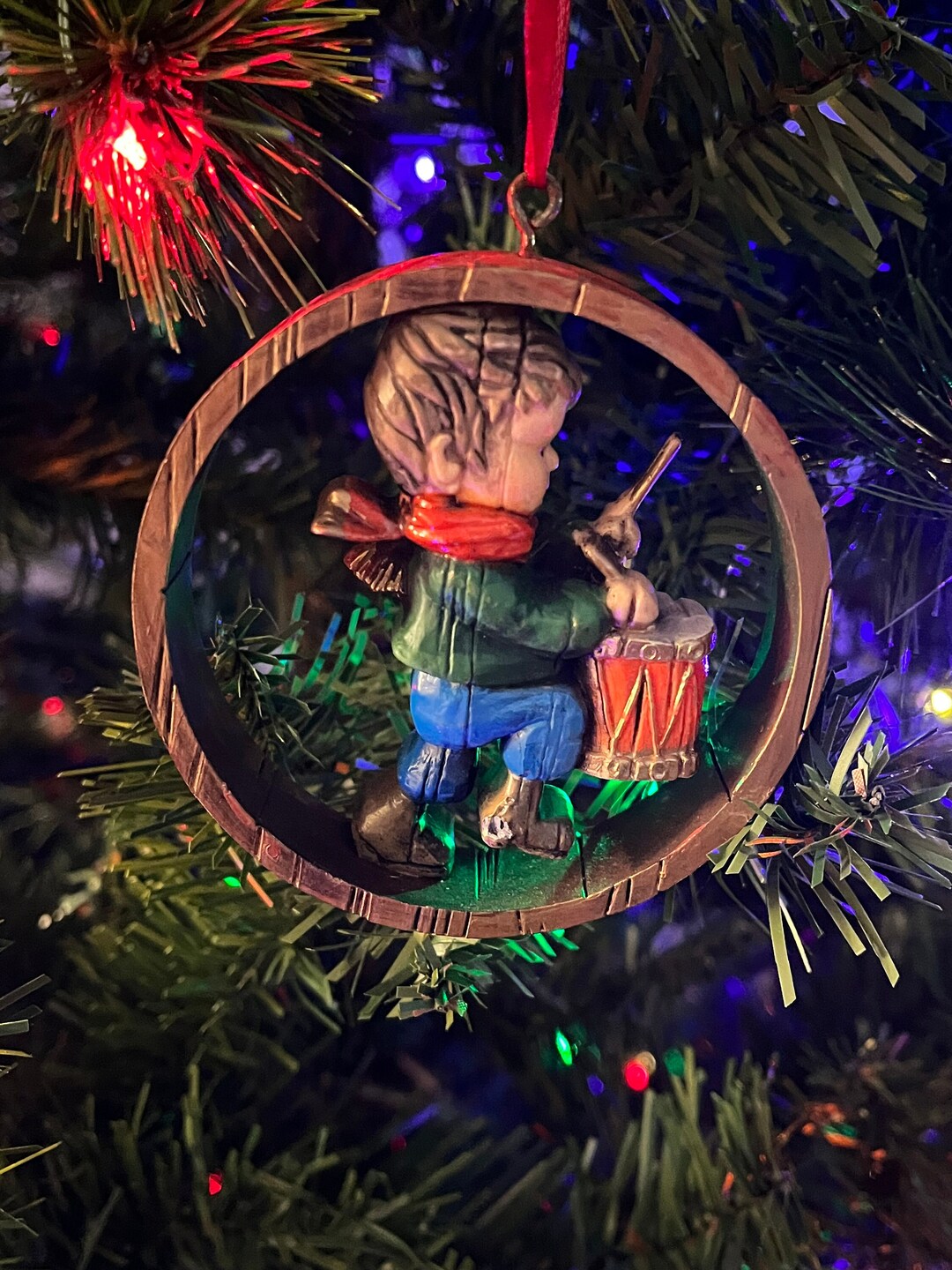 Vintage 1970s Hallmark Nostalgia Drummer Boy Ornament-hallmark Tree ...