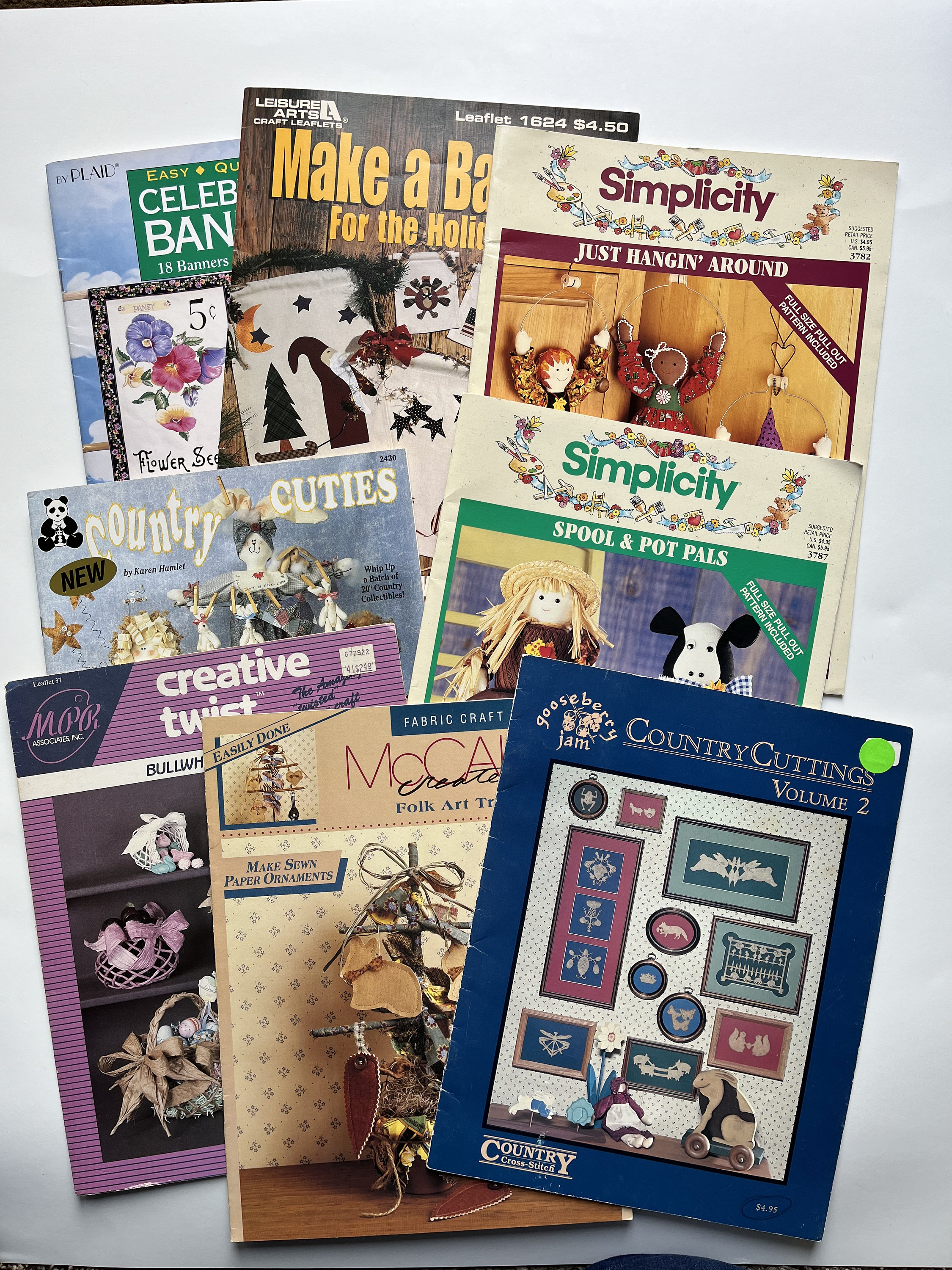 8 Vintage Craft Leaflets/patterns-please Read Description - Etsy