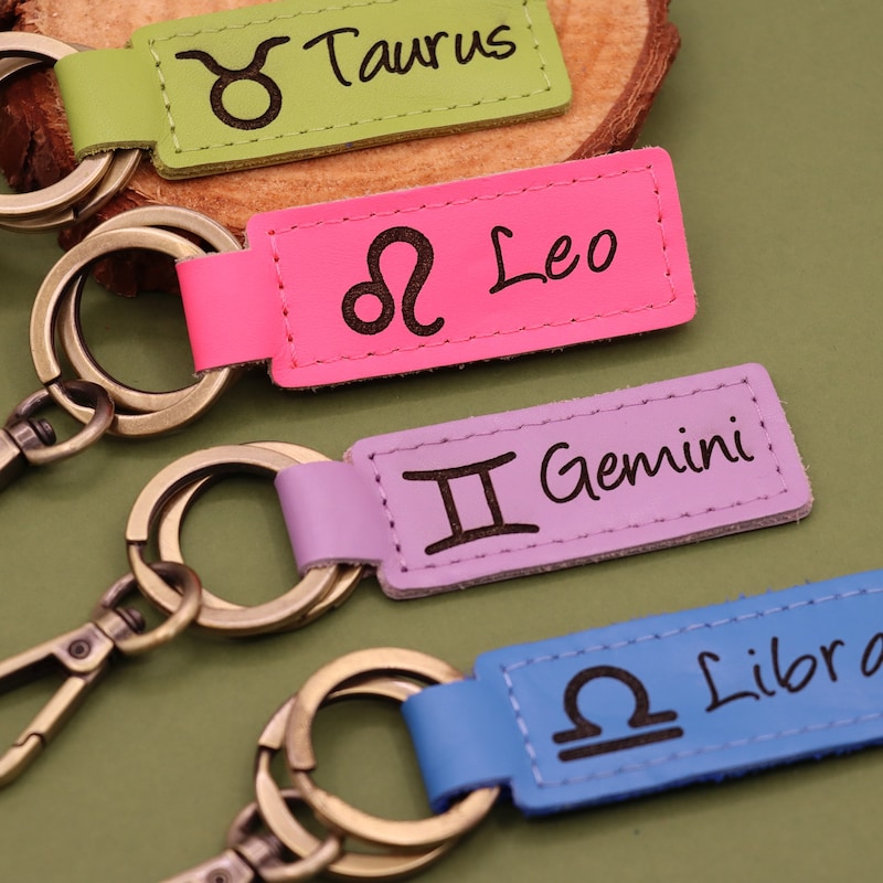 Leo Keychain - Etsy