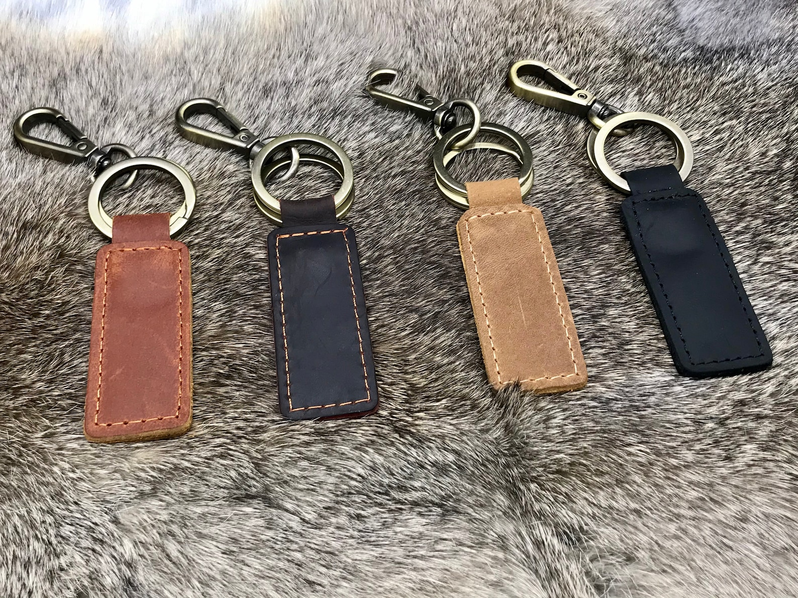 PERSONALIZED GIFT, Leather KEYCHAIN, Coordinates Key Chain, 3rd ...