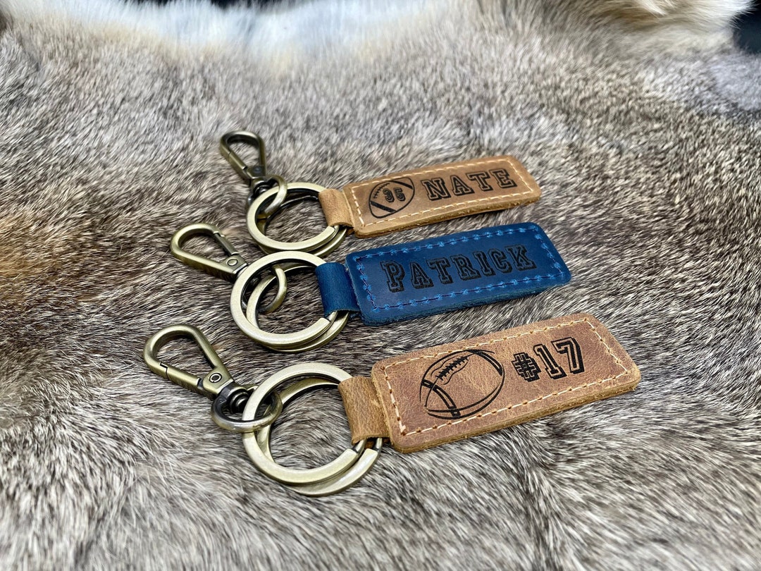 Football Keychain Football Team Gifts Football Senior Night - Etsy