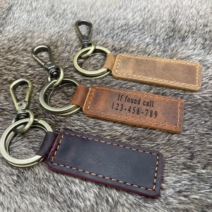 Lost Keys Keychain, Lost and Found Keyring, Call If Found Key FOB - Etsy