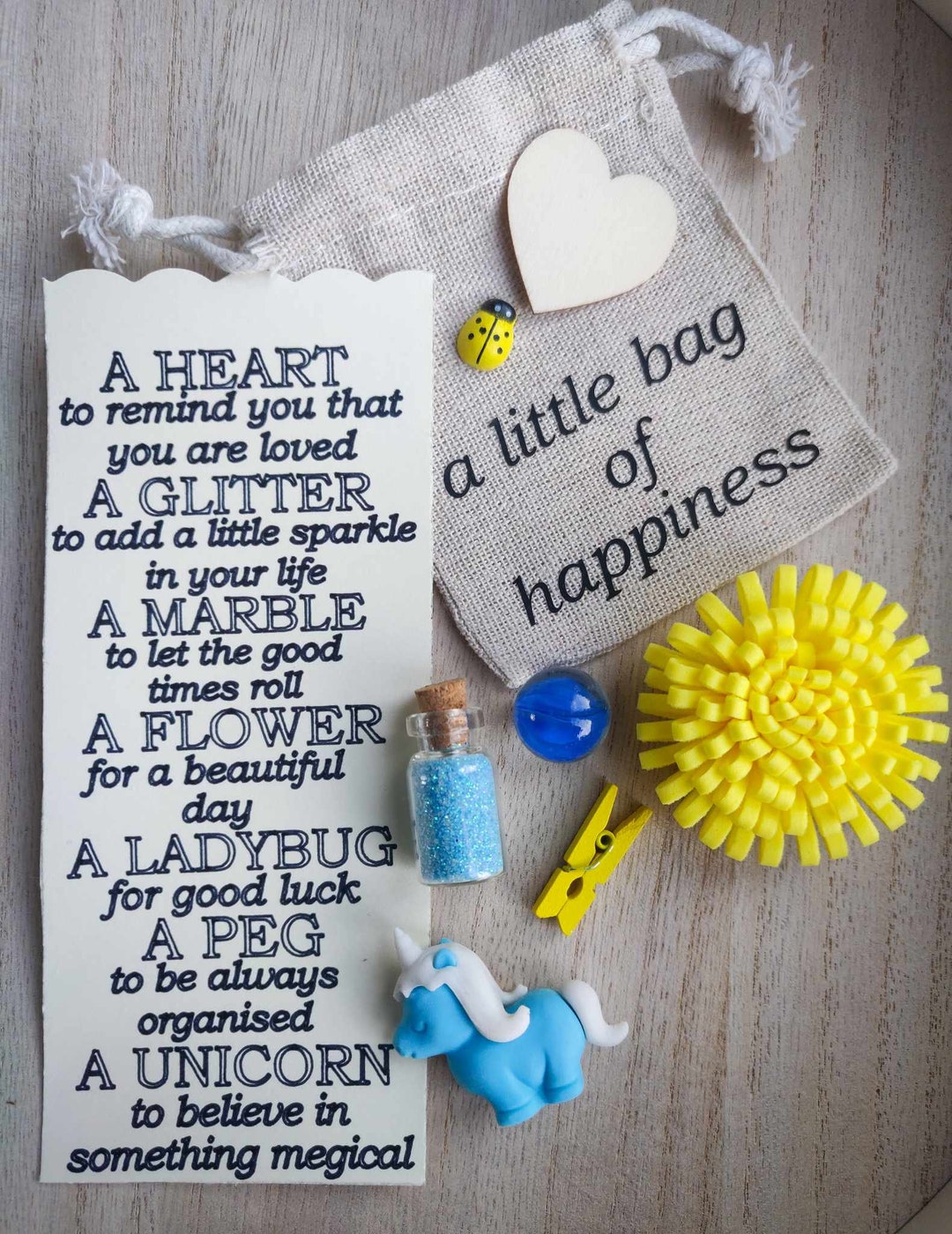 Little Bag of Happiness,friendship Gift,family Gift,positivity Gift ...