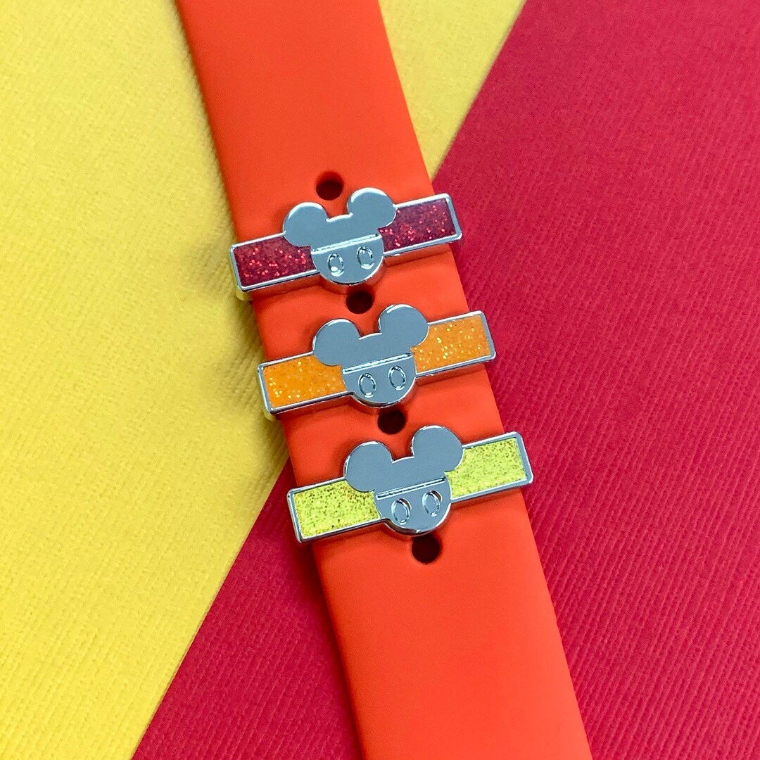 Mouse Sparkle ‘wristband Sliders’ - Etsy