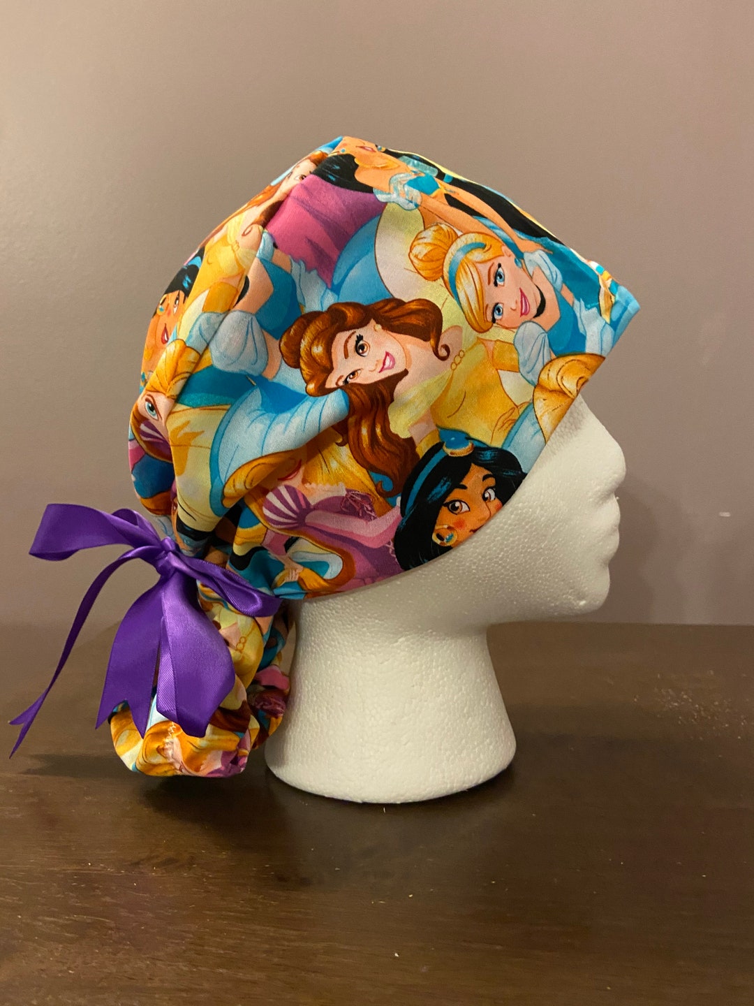 Fairy Tales (disney Princesses) Scrub Hat, Scrub Caps, Disney Scrub Cap ...