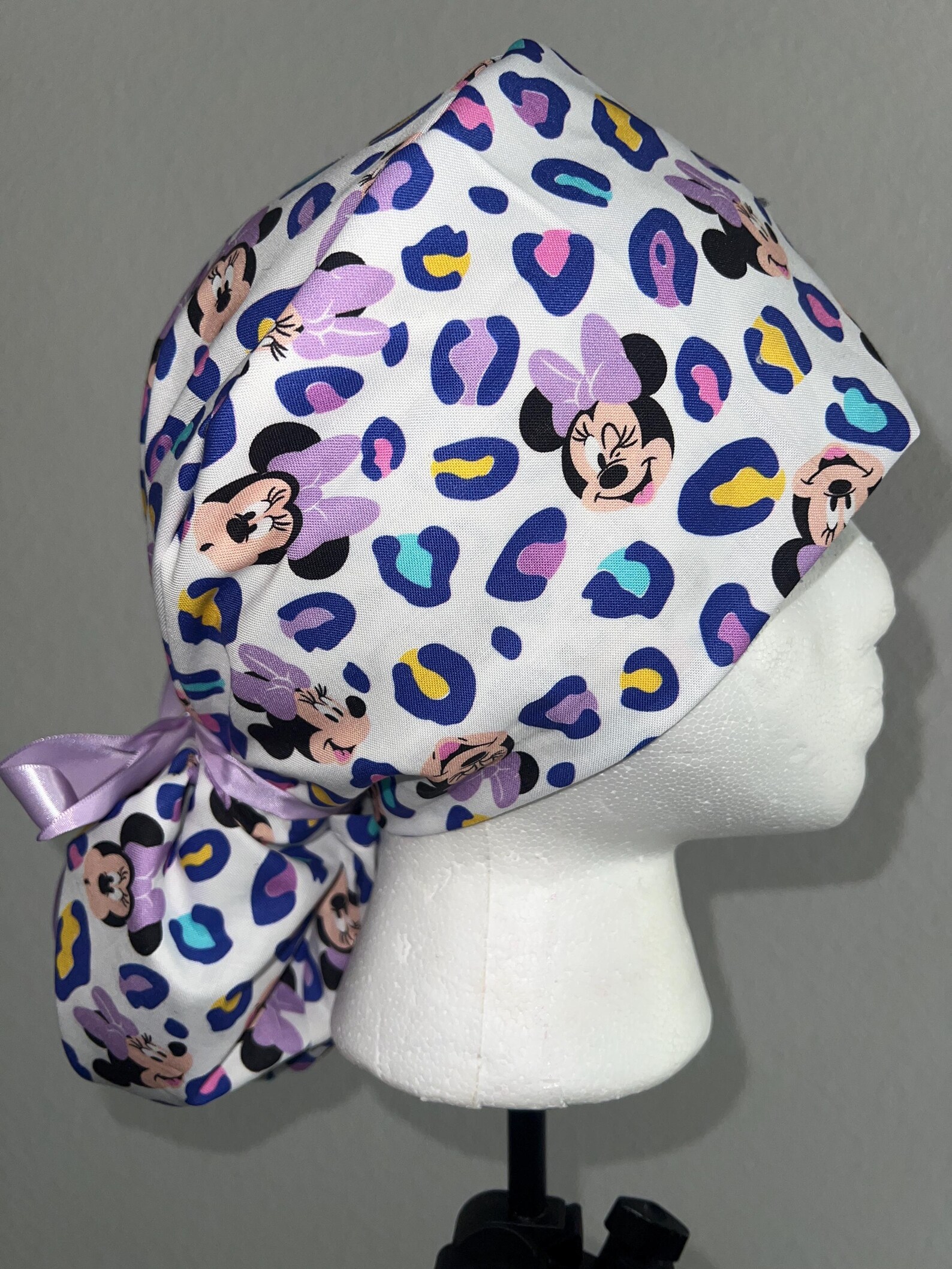 I’m a Lady #4 Scrub Hat (cheetah), Ponytail Scrub Cap, Disney Scrub Cap ...