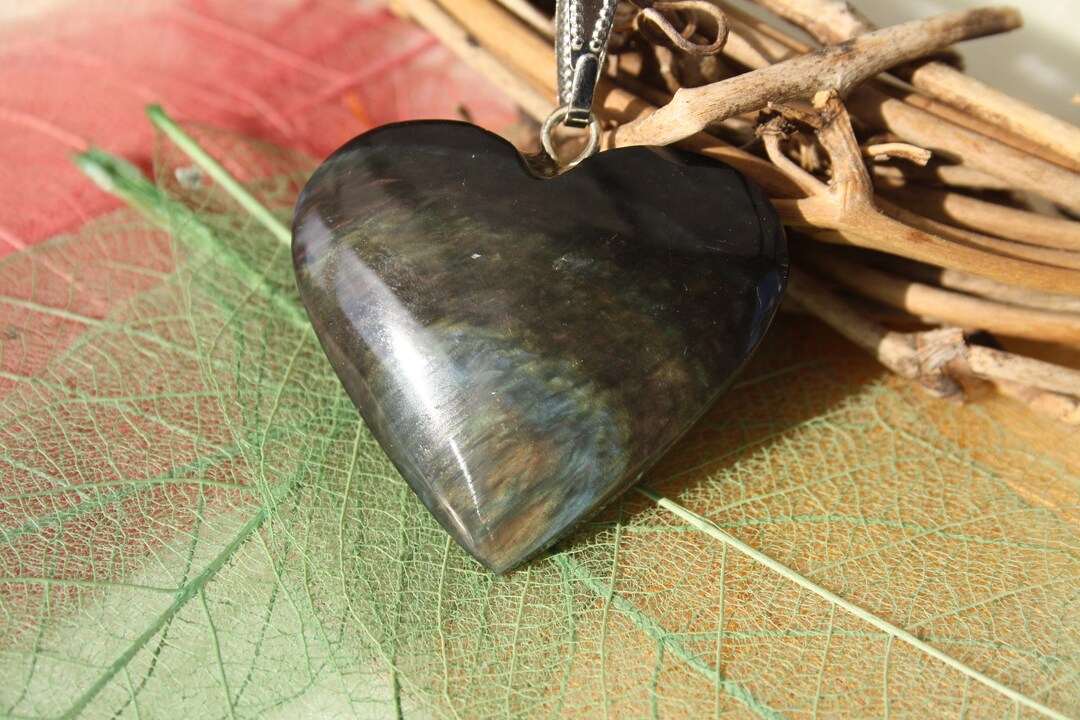 Natural CELESTIAL EYE OBSIDIAN, Green and Blue Color, Semi-precious ...