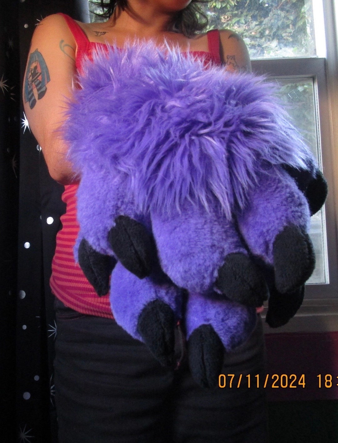 Purple Chunky Claw Fursuit Paws - Etsy