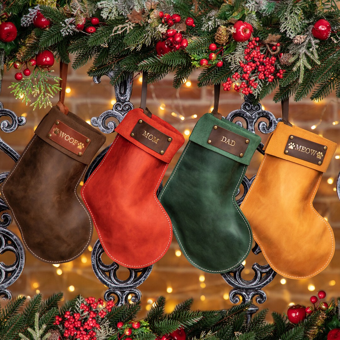 Personalized Christmas Stockings, 2024 Christmas Holiday Stockings for ...