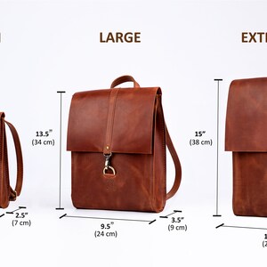 Personalized Leather Mini Backpack With Monogram Small - Etsy