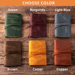 Personalized Handmade A4, A5, A6, Leather Journal, Leather Sketchbook ...