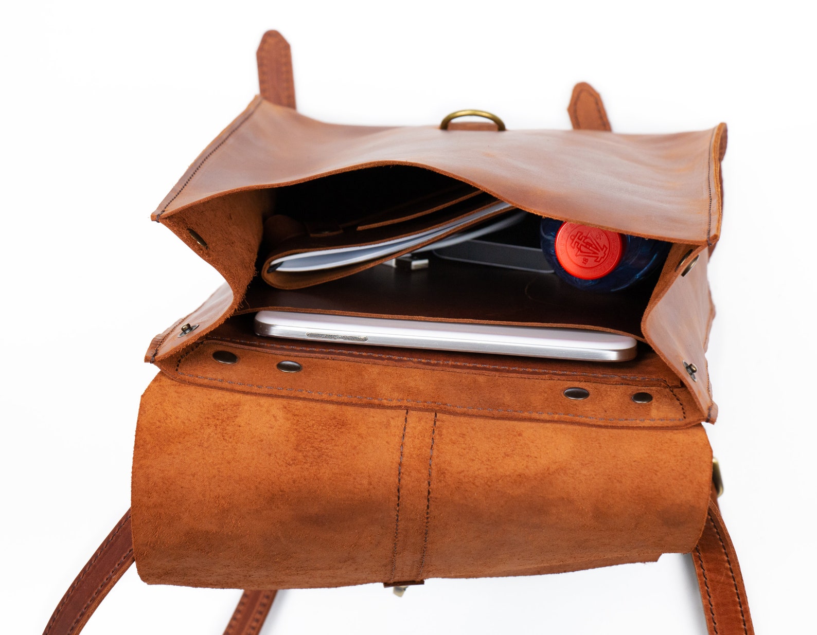 Personalized Leather Mini Backpack With Monogram Small - Etsy