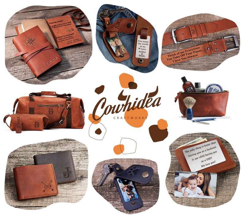 Copper LEATHER Tote Bag Crossbody Leather Bag Leather | Etsy