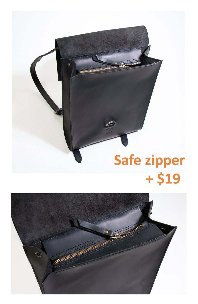 Personalized Leather Mini Backpack With Monogram Small - Etsy