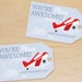 Airplane Valentine INSTANT DOWNLOAD, Classroom Valentine Tags ...